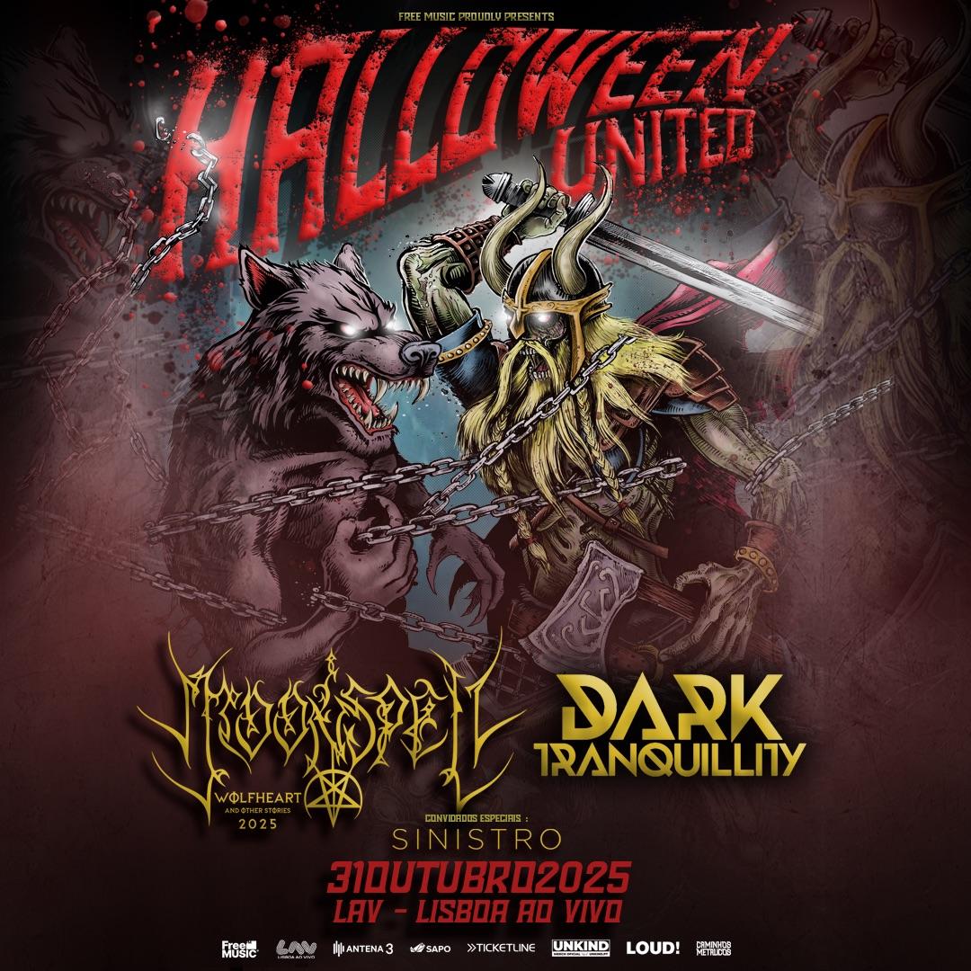 Tickets MOONSPELL vs DARK TRANQUILITY @ LAV, Lisbon 2025